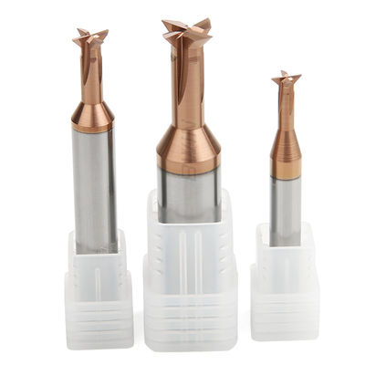 HRC55 Dove Tail End Mill Máy phay phay rãnh 60 độ Vonfram Dovetail
